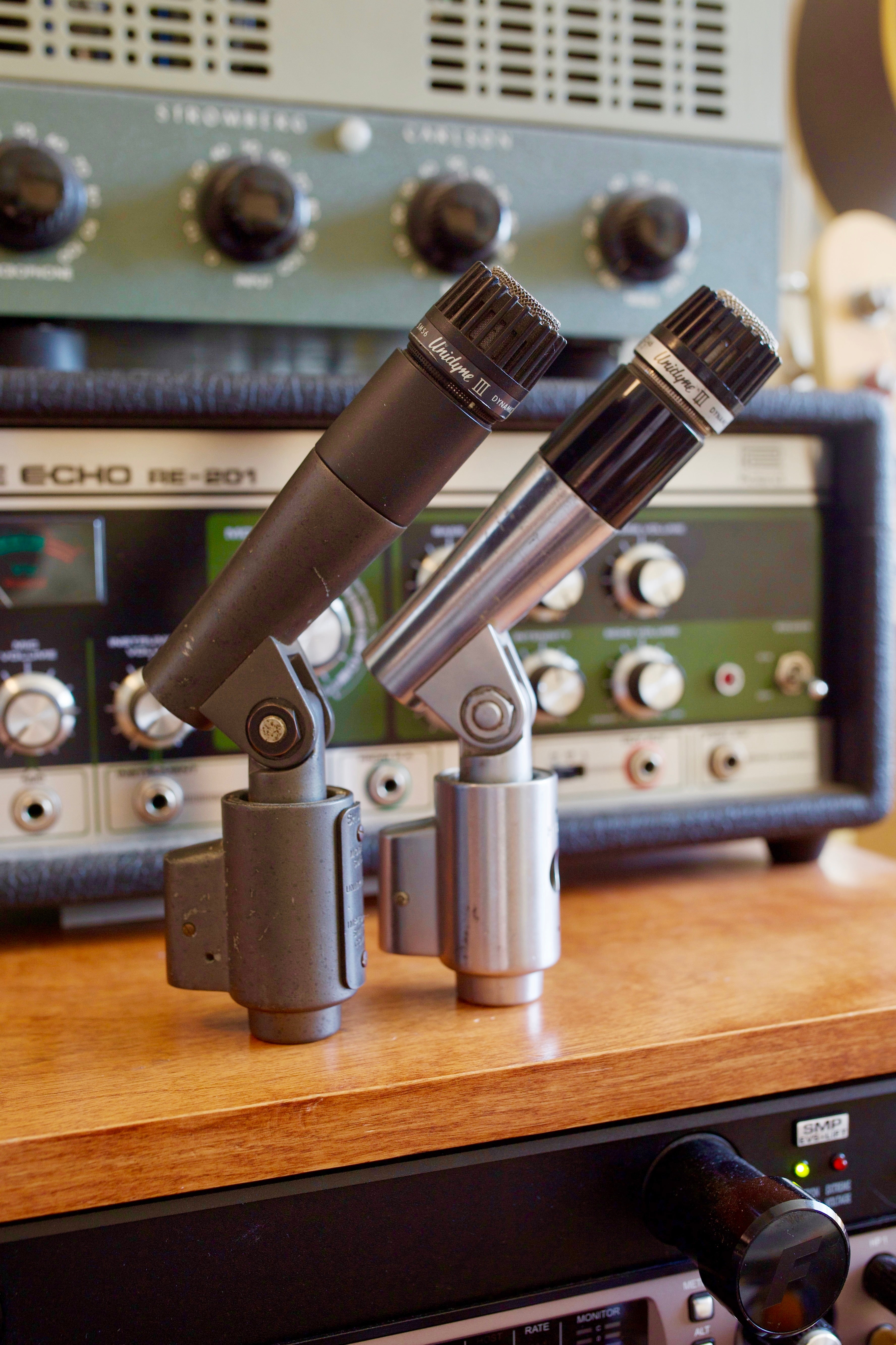 Shure SM56 / 546 Unidyne III Dynamic Microphones – Cole Picks Vintage