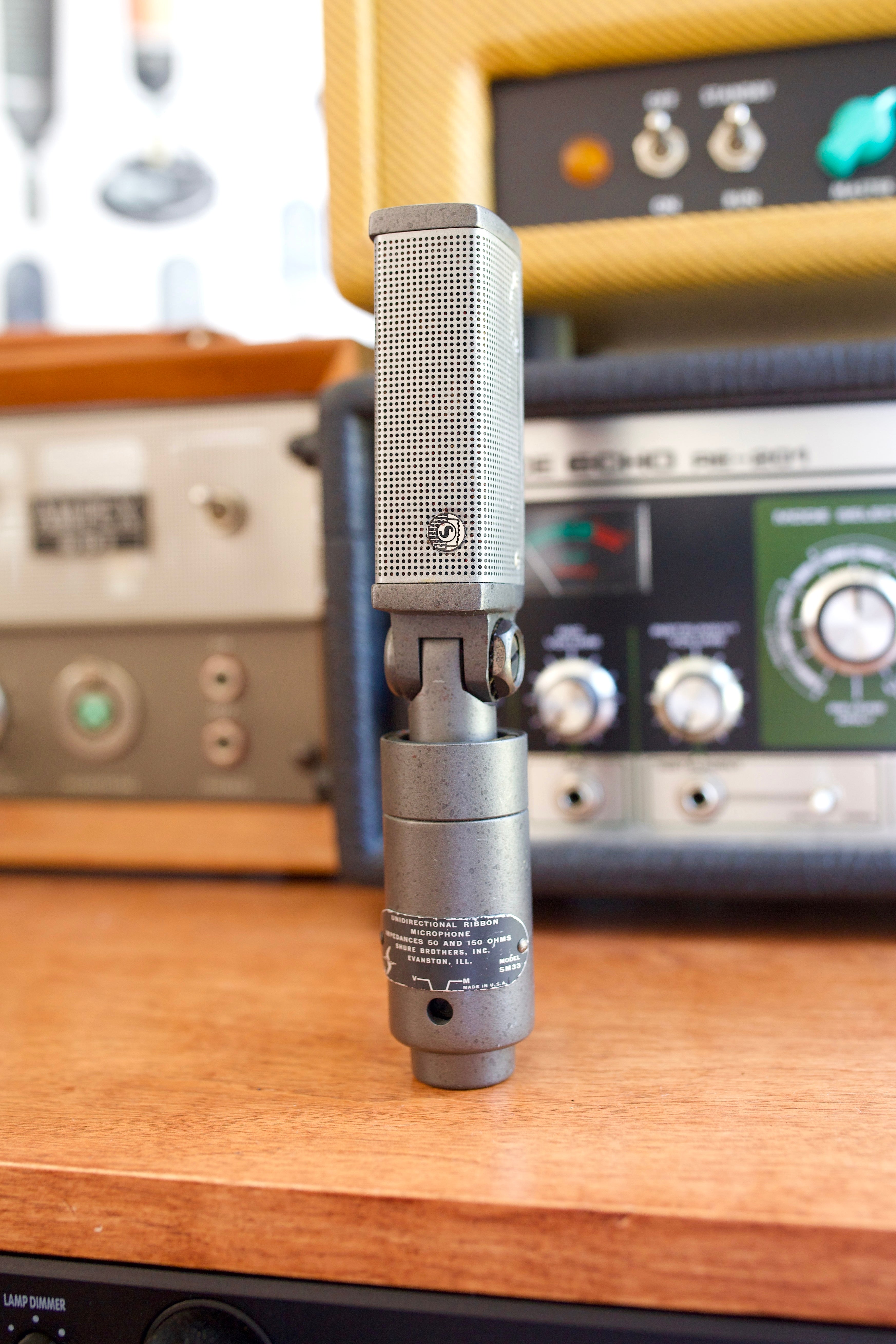 Shure SM33 Ribbon Microphone – Cole Picks Vintage