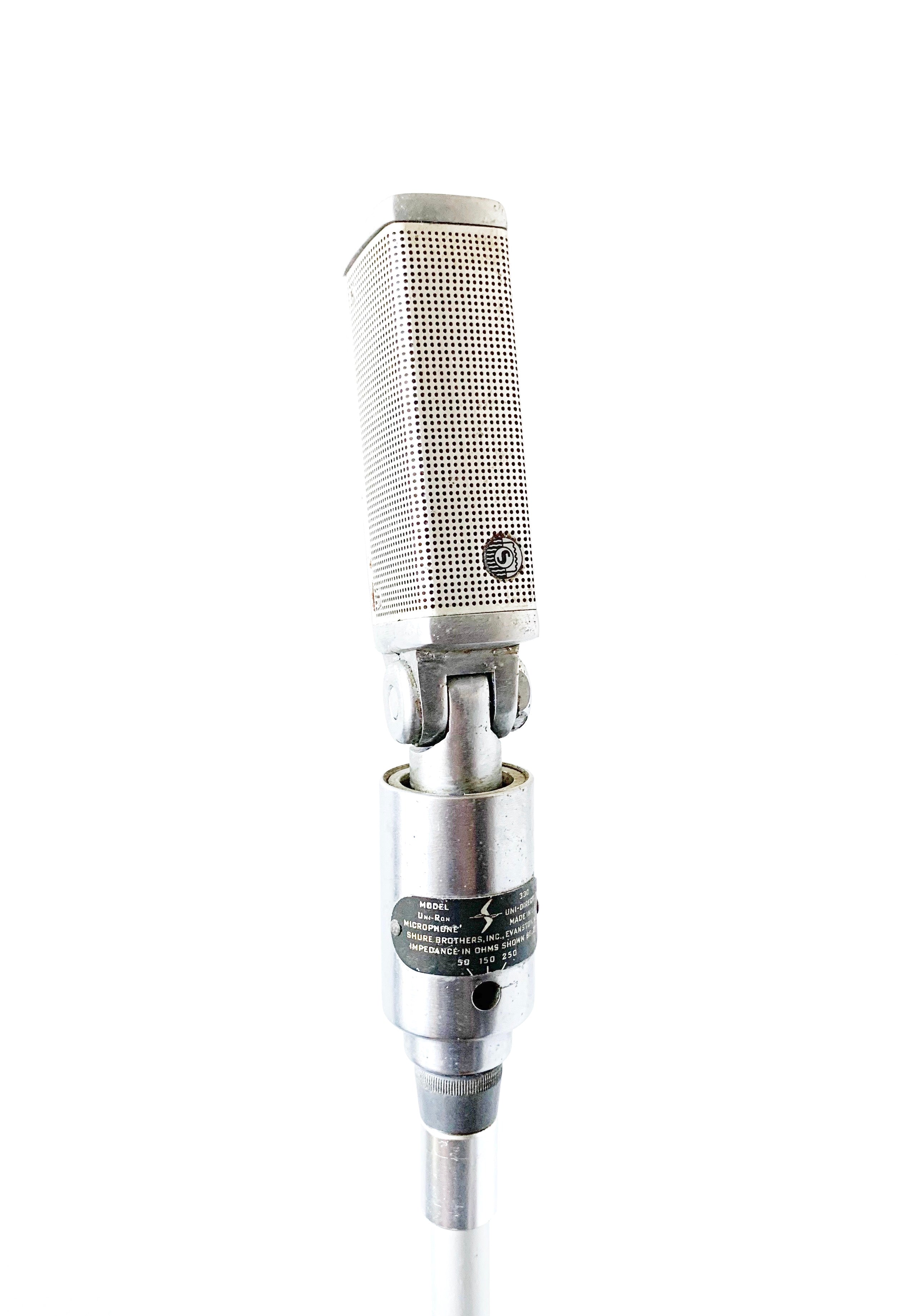 Shure 330 Ribbon Microphone – Cole Picks Vintage