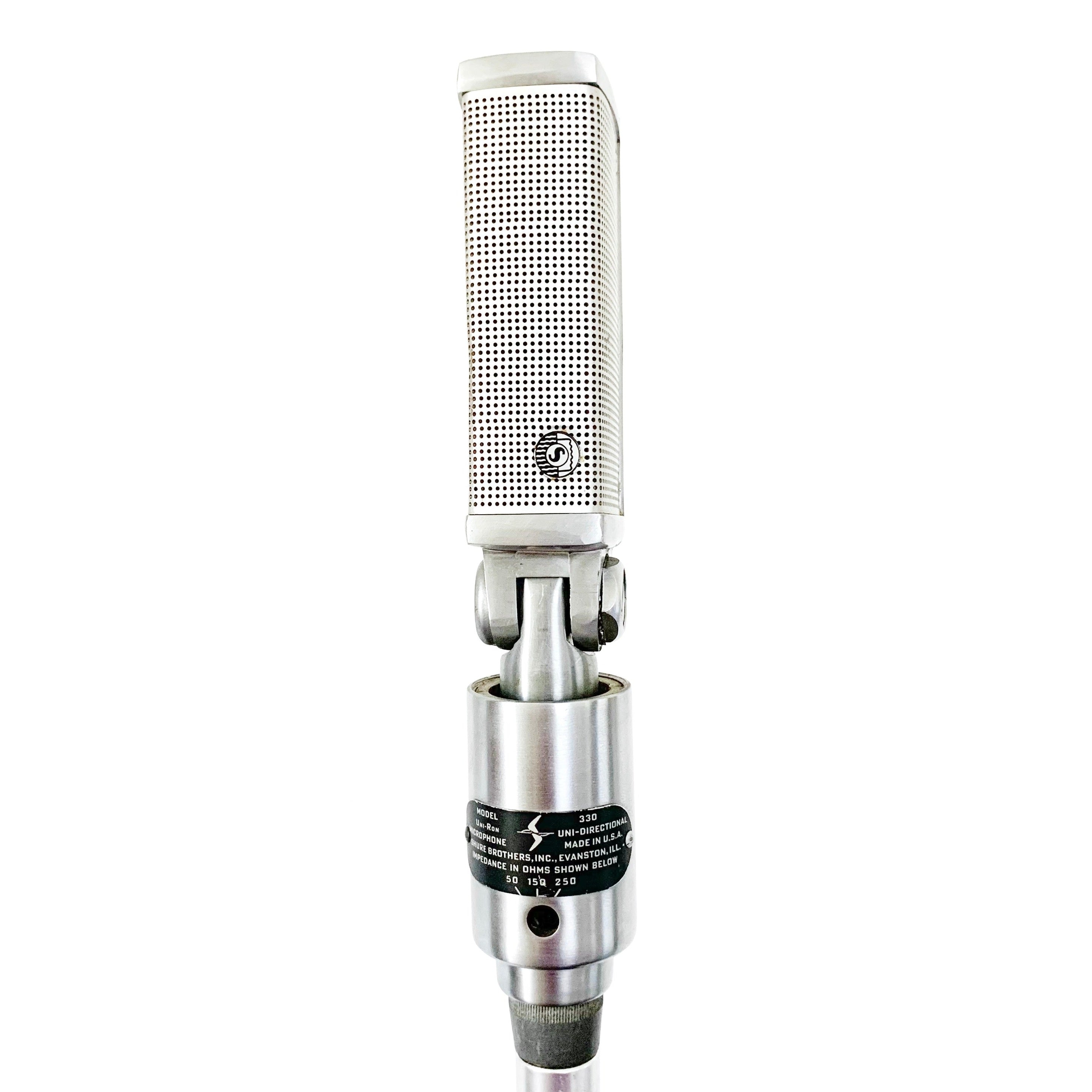 Shure 330 Ribbon Microphone – Cole Picks Vintage